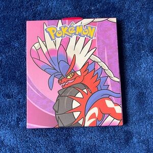Pokemon | Toys | Pokemon Trading Card Box Red Blue Pink | Poshmark